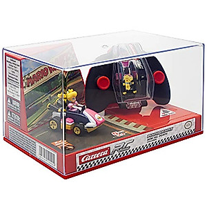 Carrera RC Nintendo Mario Kart 2.4 GHz Mini Collectible Radio Remote Control Toy Car Vehicle - Peach
