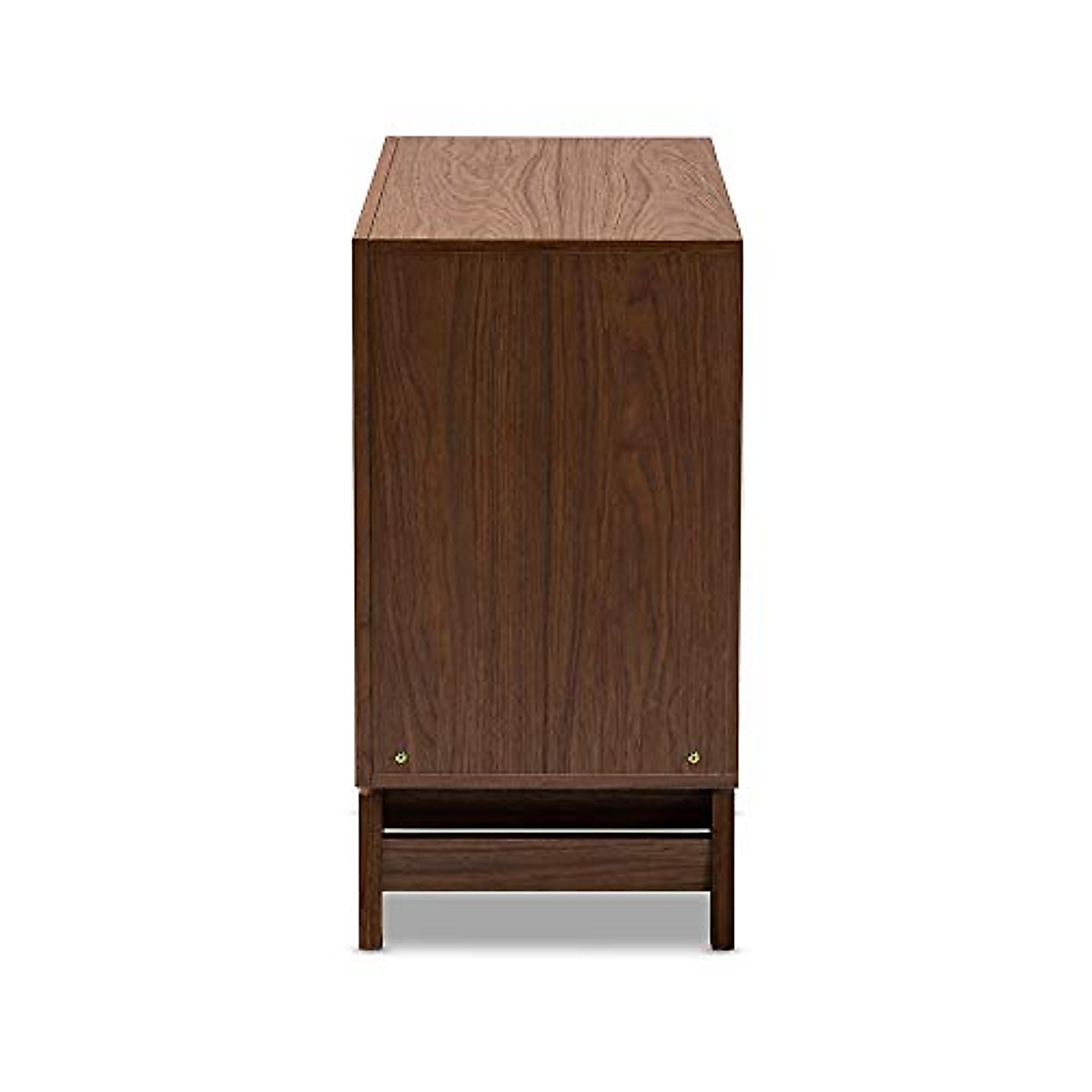 Baxton Studio Chests, Walnut/White/Gray