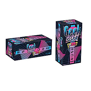 Geek Out! - 80's Edition, Pop Culture Party Game, Fun Bluffing Game for Adults, Family Friendly, Classic 80's Nostalgia, Social Game for 2+ Players