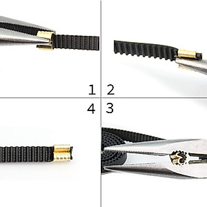 Zeberoxyz 10pcs Copper Buckle,Wire Cable Connector, Wire Cable Terminal Lightweight Compact Terminal Accessory for 3D Printer Parts (Copper Buckle)