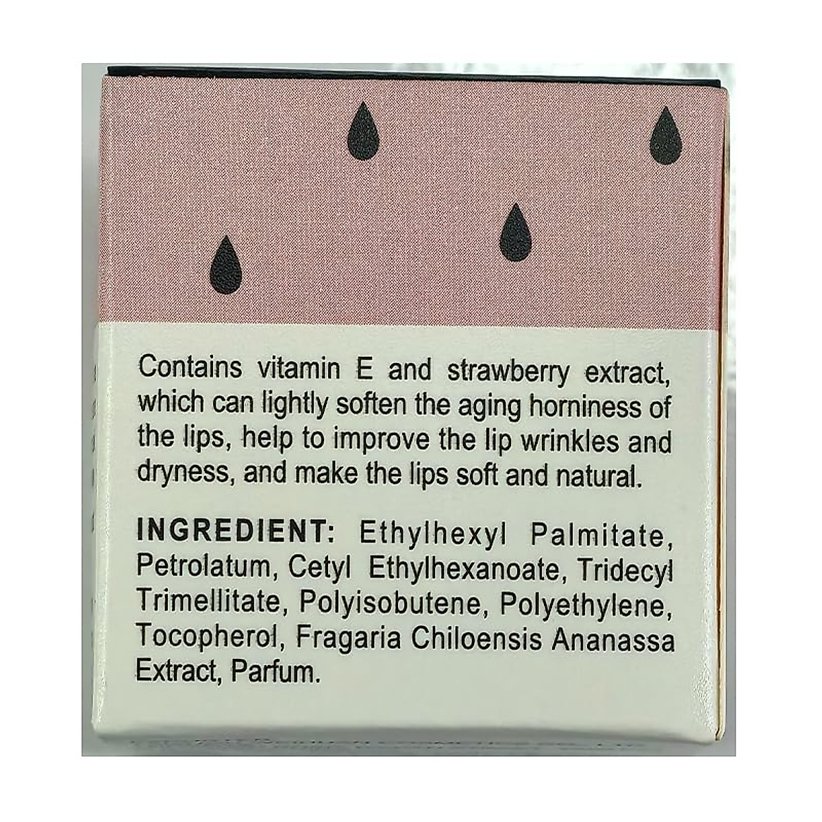 2 PCS Strawberry Sleeping Lip Mask, Bee Lip Balm Lip Mask Honey Pot Propolis Moisturizing Lip Balm with Stick,Plumping Lip Hydrating Prevention Dry & Cracked Lip Scrubs Exfoliato Lip Wrinkle Skin Care