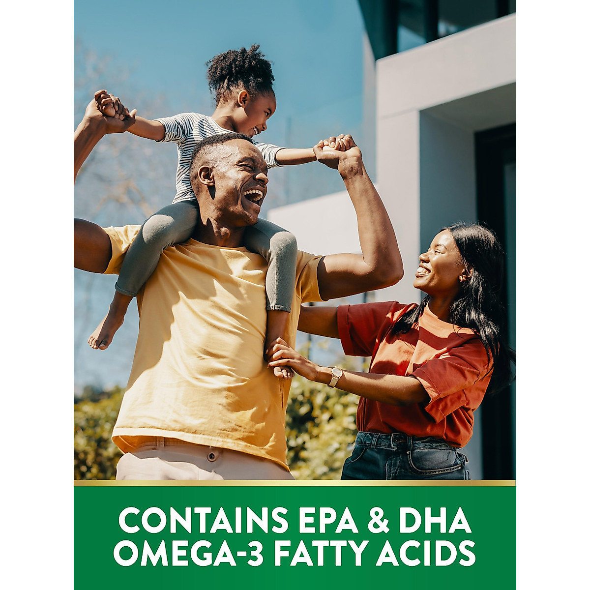 Nature's Truth Triple Strength Fish Oil Softgels | 1400 mg | 60 Count | Active Omega 3 | Non-GMO & Gluten Free Supplement