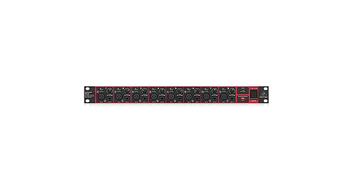Behringer ADA8200 Microphone Preamp - 8-Channel Audio Interface