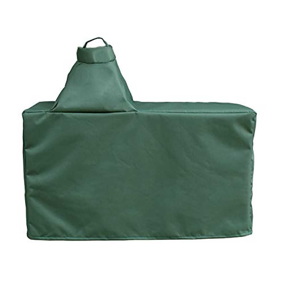 Mini Lustrous Cover for Large Big Green Egg, Large Ceramic Egg Type Kamado Table Cover with Heavy Duty and Waterproof Fabric, Large（60”Lx27”Wx31”H）