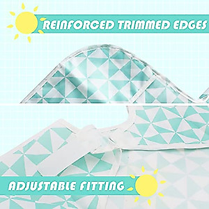 Little Dimsum Full Sleeved Feeding Bib 2 Pack,Baby & Toddler Waterproof Bib Apron,Food Protection Large Pocket Eating Smock 6-48 Months（L/Blue）