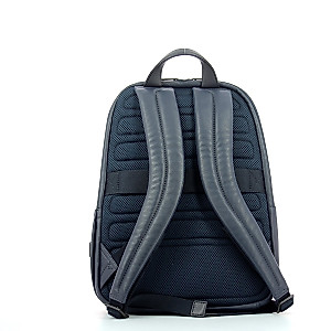 PIQUADRO Unisex Adult Backpack, Blue (Navy), 11x40x31 cm (W x H x L)