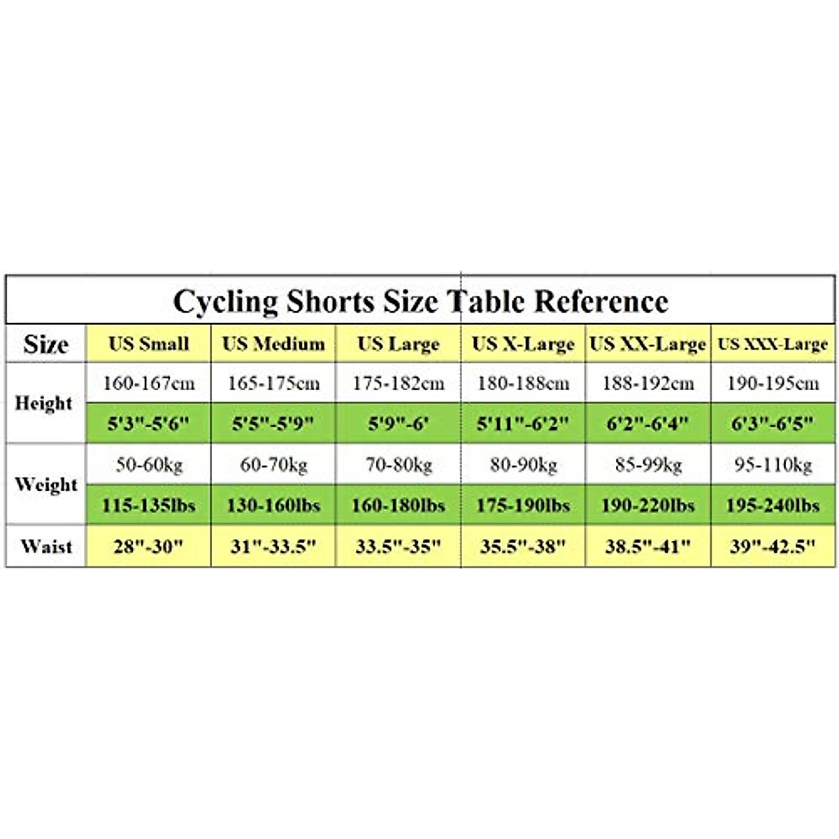 sponeed Padded Cycling Shorts Men Bicycle Underwear Half Pants Padded Bike Bottoms US Large Grey
