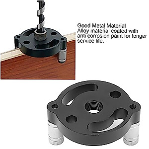 sowinkel Woodworking Dowel Jig Kit for Accurate Straight Hole Drilling - Self Centering Punch Guide with Adjustable Doweling Tool Set and Hole Locator Guide