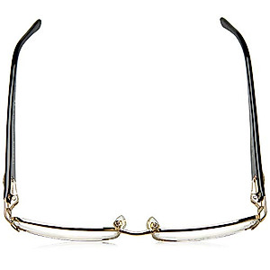 Versace VE 1163M 1252 Pale Gold Metal Rectangle Eyeglasses 52mm