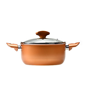 RAVELLI Italia Linea 20 Non Stick Dutch Oven, 5 Quart