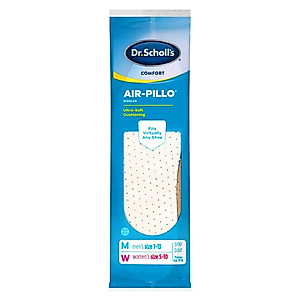Dr. Scholls Air-Pillo Insoles Unisex (Men 7-13) (Woman 5-10) (3 Pack)