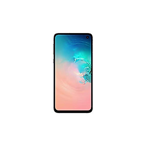 Samsung Galaxy S10e (128GB, 6GB) 5.8" AMOLED, Snapdragon 855, 4G LTE Fully Unlocked (AT&T, Verizon, T-Mobile, GoogleFi) G970U (Fast Car Charger Bundle, Prism White)