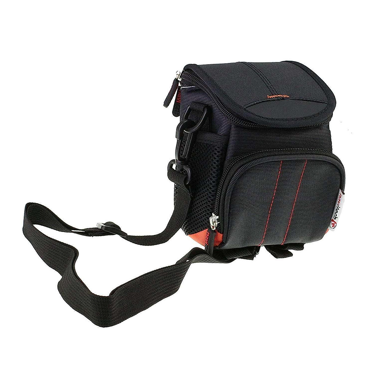 Navitech Black Camera Shoulder Bag Compatible With Canon Powershot SX620 HS Compact Digital Camera