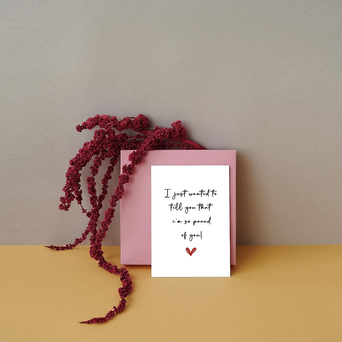 SuperShunhu Proud of You Card, Well Done Card, Congratulations Card for Friends Son Daughter, Graduation Card, New Job Card, Encouragement Card