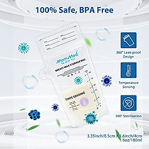 MOMMED Breastmilk Bag (220 Count)