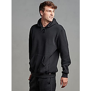 Russell Athletic Men's Dri Power Hooded Pullover Sweatshirt, Black, XX-Large