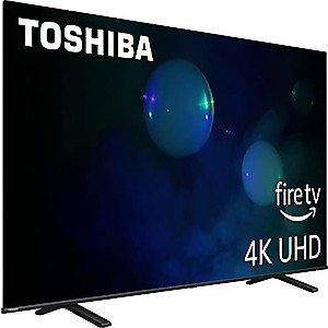 Toshiba 55-inch Class C350 Series LED 4K UHD Smart Fire TV with Alexa Voice Remote (55C350LU, 2023 Model)