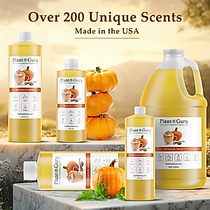Pumpkin Spice Fragrance Oil, 4 fl. oz., Scented Oil for DIY Soap Making, Candles, Bath Bombs, Potpourri, Reed Diffusers, Aromatherapy, and More