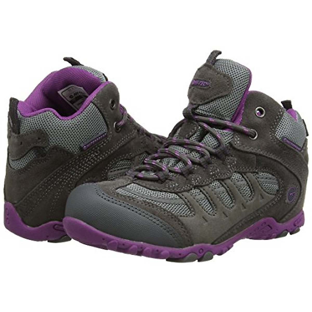 HI-TEC Penrith Junior/Boys Hiking Boots (13 US Junior) (Purple)