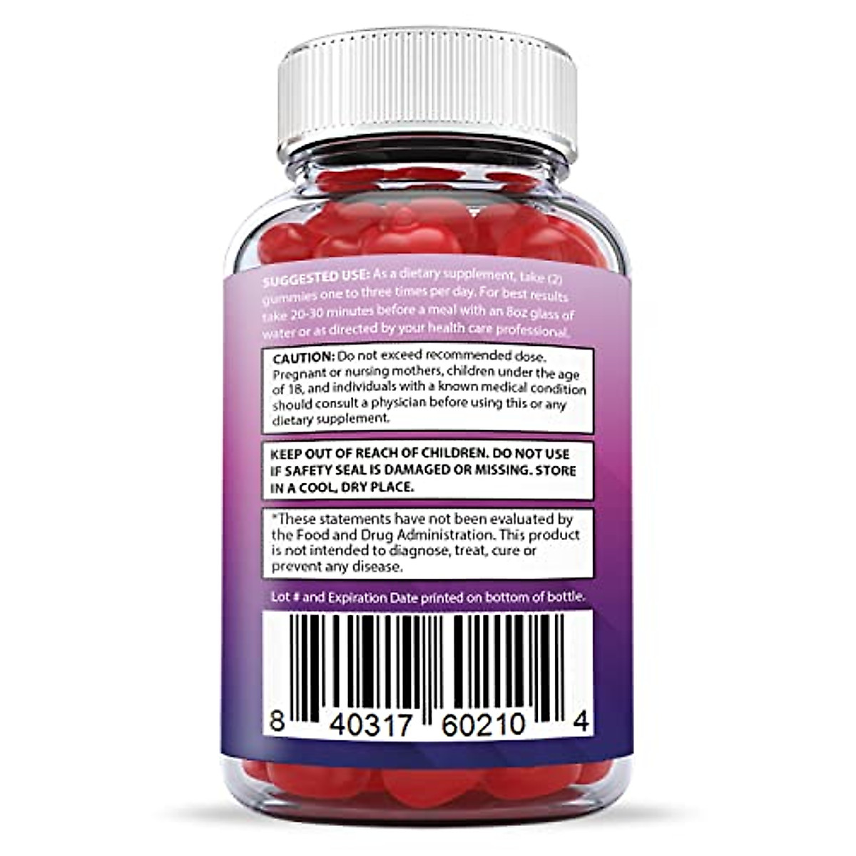 Justified Laboratories (10 Pack) Keto Flow ACV Gummies 1000MG with Pomegranate Juice Beet Root B12 600 Gummys