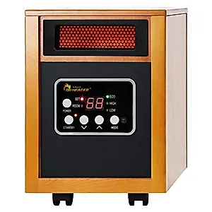 Dr Infrared Heater Portable Space Heater, 1500-Watt