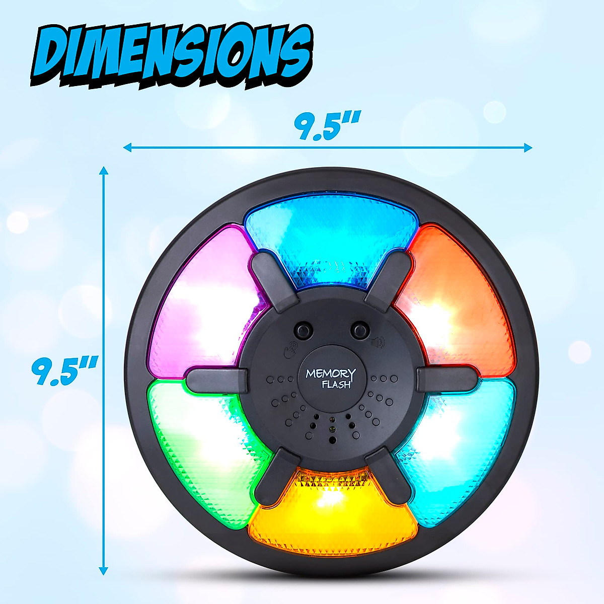 Point Games Handheld Memory Game, Kids Electronic Games, Sequence Fun for Kids with Lights & Sounds, Brain Challenge for Boys & Girls Ages 8+