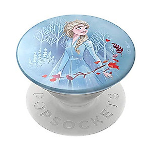 PopSockets ​​​​PopSockets Phone Grip with Expanding Kickstand, PopSockets for Phone - Elsa Forest Gloss