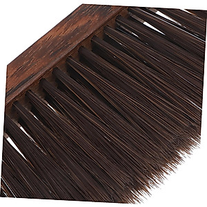 SOESFOUFU 2pcs Bathroom Cleaning Tools Bed Brush Bench Brush Couch Cleaning Brown