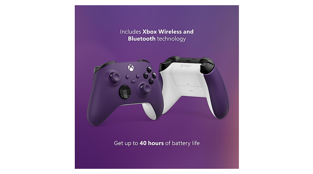 Xbox Core Wireless Controller in Astral Purple