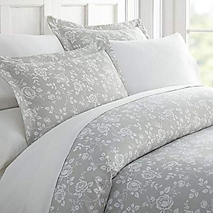 Linen Market Duvet Cover King Size - Experience Hotel-Like Comfort with Unparalleled Softness, Exquisite Prints & Solid Colors for a Dreamy Bedroom – King Duvet Cover Set with 2 Pillow Shams