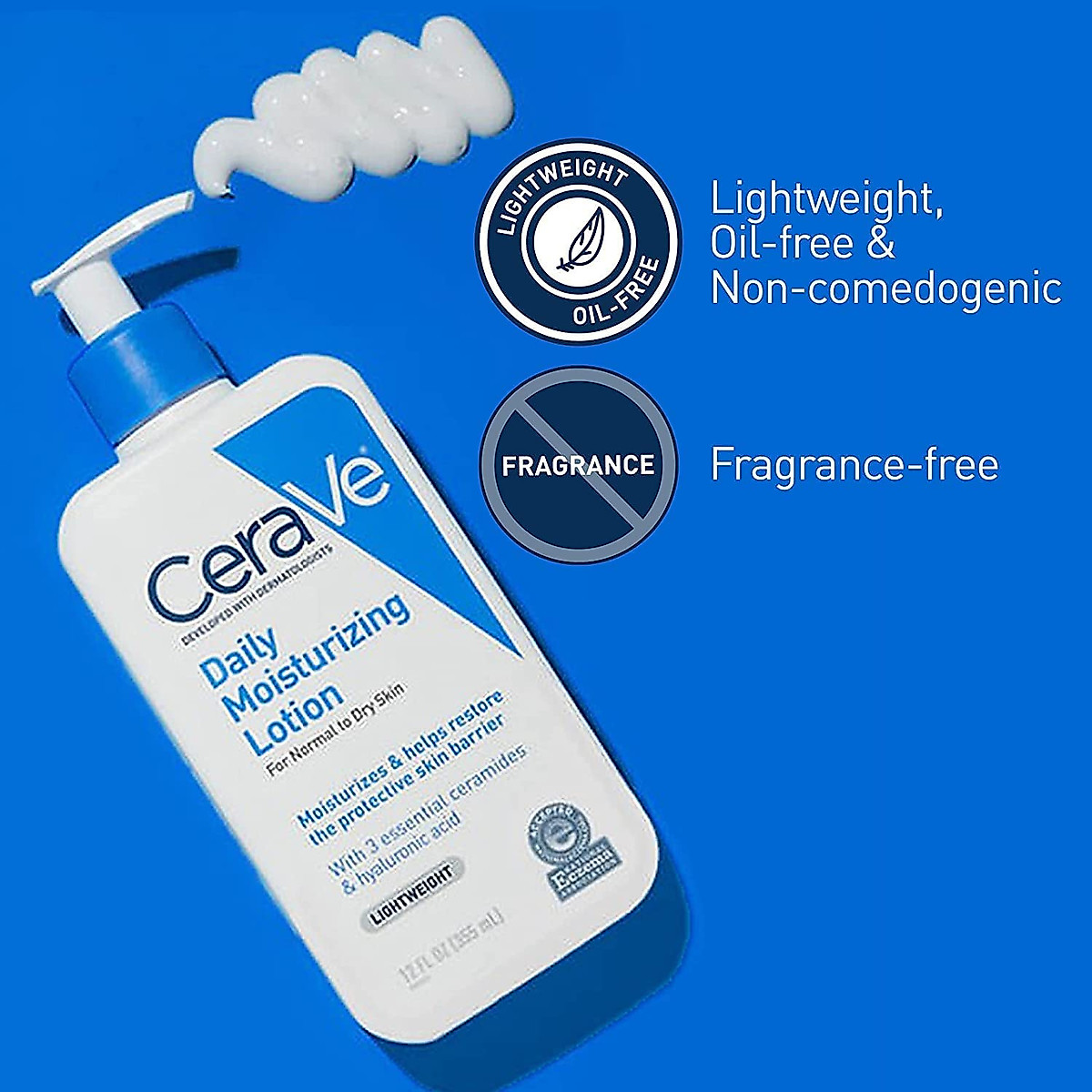 CeraVe Moisturizing Lotion 12 oz (Pack of 4)