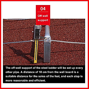 Soft Ladder Rope Wire Fire Escape Aluminum Alloy Home Fireproof High Altitude Rescue Project Climbing Compact & Reusable Excellent Load Bearing Capacity,8m/26.3ft