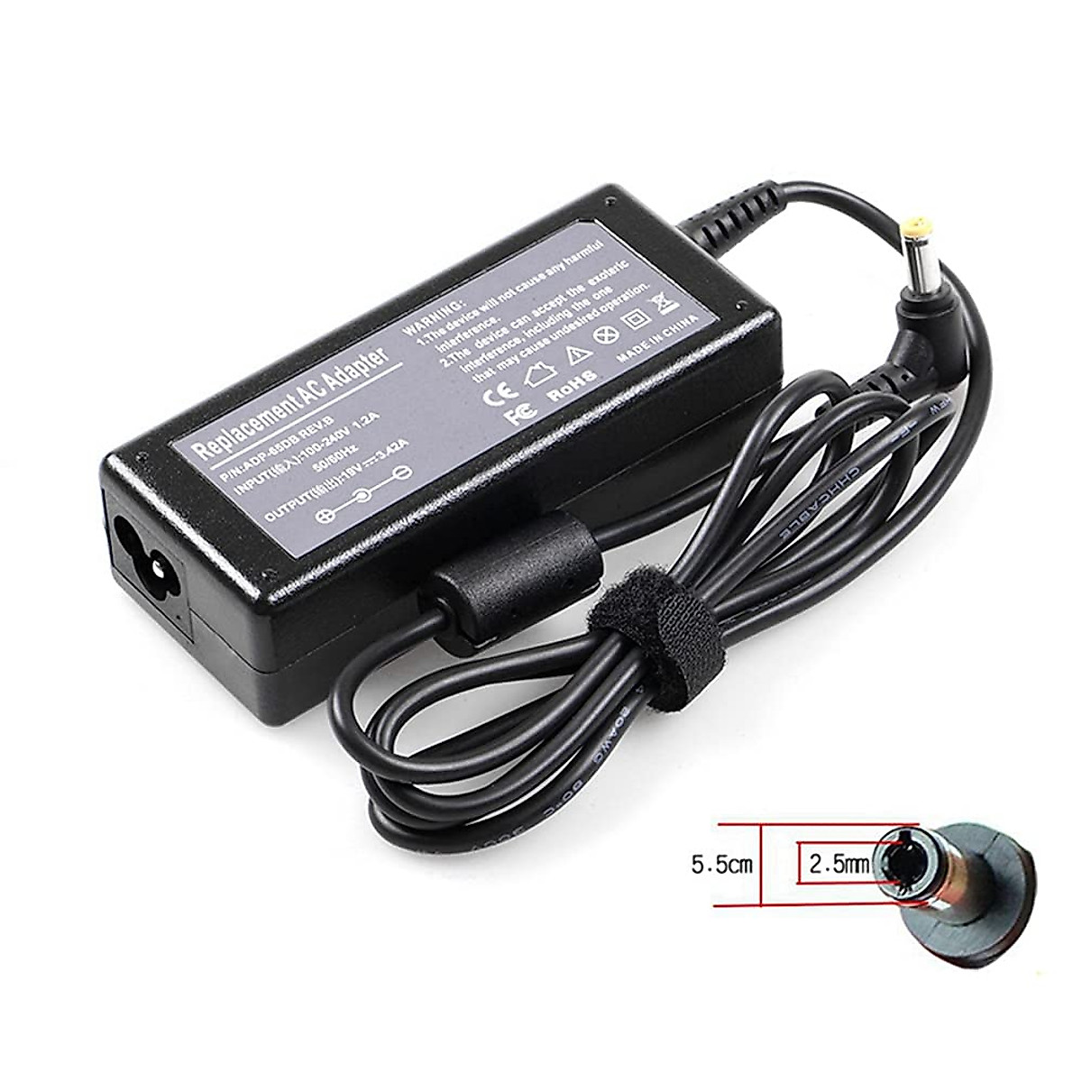 19V 3.42A Power Supply for XGIMI Projector Z3 Z6 Z6X XH05K XE08F XH05L XH06L HKA06519034-6J AC DC Adapter Charger