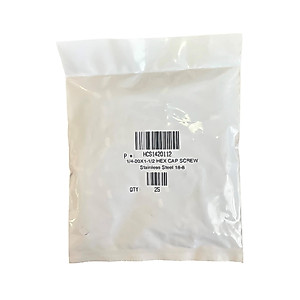 1,250 Piece Stainless Steel 18-8 Coarse Thread Nut Bolt Hex Bolt Hex Head Cap Screw & Washer Assortment with Metal Drawer