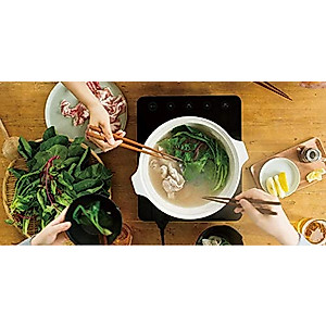 KAKOMI IH Donabe 1.2L Traditional Japanese Clay Pot - Steaming, Simmering, Stewing, Suitable for various cooking methods by Kinto