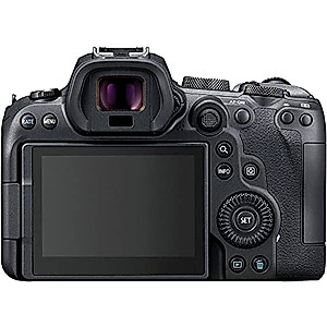 Canon EOS R6 Mirrorless Digital Camera with 24-105mm f/4L Lens (4082C012) + 64GB Tough Card + Color Filter Kit + Case + Filter Kit + Photo Software + 2 x LPE6 Battery + Charger + More (Renewed)