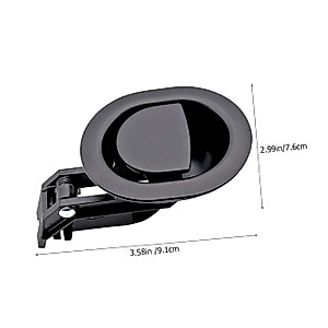 GRIRIW 1 Set Recliner Handle Replacement Sofa Chair Black Recliner Chair Lazy Sofa Handle Lever Handles Universal Chair Pull Handle Black Chairs Couch Boy Handle Buckle Plastic