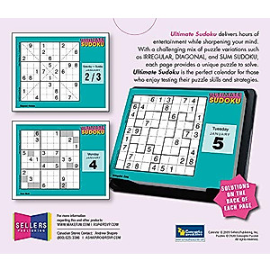 2021 Ultimate Sudoku Boxed Daily Calendar