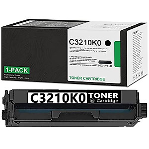 LVE C3210K0 High Yield Toner Cartridge Replacement for Lexmark C3210K0 MC3224i MC3426i MC3326i C3326dw C3426dw C3224dw MC3426adw MC3224dwe MC3224adwe MC3326adwe Printer, 1 Pack Black.