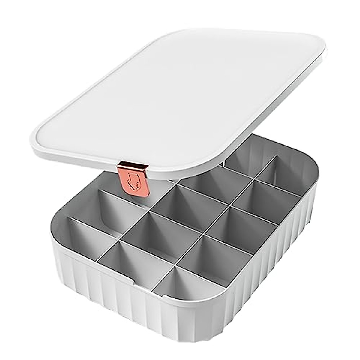 degtnb Underwear Drawer Organizer, Bra Storage Boxes Reusable Socks Underpants Scarf Organizer Box