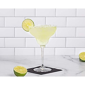 AH AMERICAN HOMESTEAD Cocktail Napkins-Disposable Beverage/Bar Napkins-Black Linen-Like Square Napkins-Eco-Friendly & Compostable-Everyday Use, Party or Wedding 4.75inch x 4.75inch (100 Count, Black)