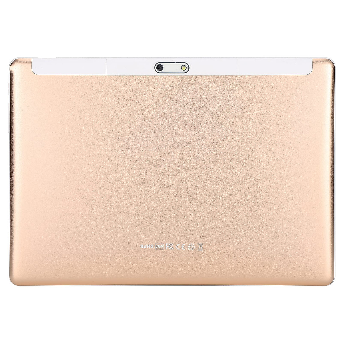 ASHATA 10.1in Tablet PC, Full HD IPS Display, 4G RAM 32G ROM, SC9863 Octa Core CPU LTE Tablet for Study Play Work, Support BT FM SIM Card Phone Function, Golden (US Plug)