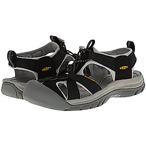 KEEN Women's Venice H2 Sandal,Black/Neutral Gray,6 M US