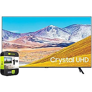 SAMSUNG UN85TU8000FXZA 85-inch 4K UHD Smart LED TV Bundle with CPS Enhanced Protection Pack