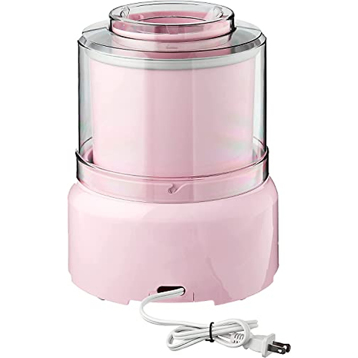 Cuisinart ICE-21PK Frozen Yogurt - Ice Cream & Sorbet Maker, Pink, 1.5 Quart