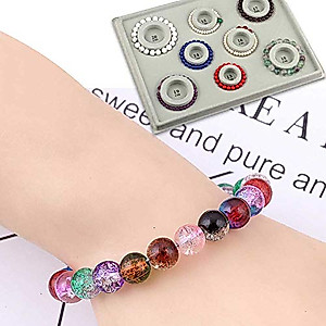 Bracelet Design Board Flocked Bead Board Bracelet Beading Jewelry Organizer Tray Design DIY Craft Tool (Bracelet Beading Board)