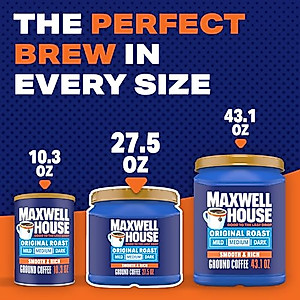 Maxwell House 27.5oz Ground Coffee Medium Original Roast