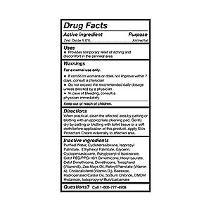 McKesson Skin Protectant Cream, Zinc Oxide, Vitamins A, D, and E, 6 oz, 1 Count