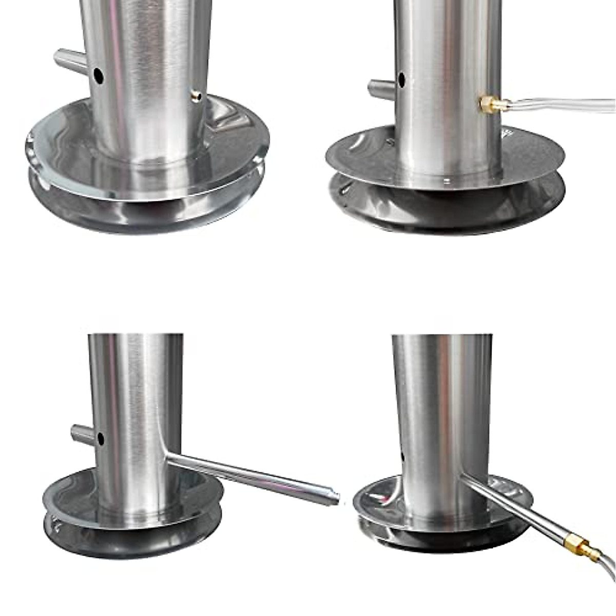 Stainless Steel Cold Smoke Generator Size L Smoker BBQ, for smoking, food and meat smoker, grill, BBQ premium accessories, professional product 3.6x12 inch