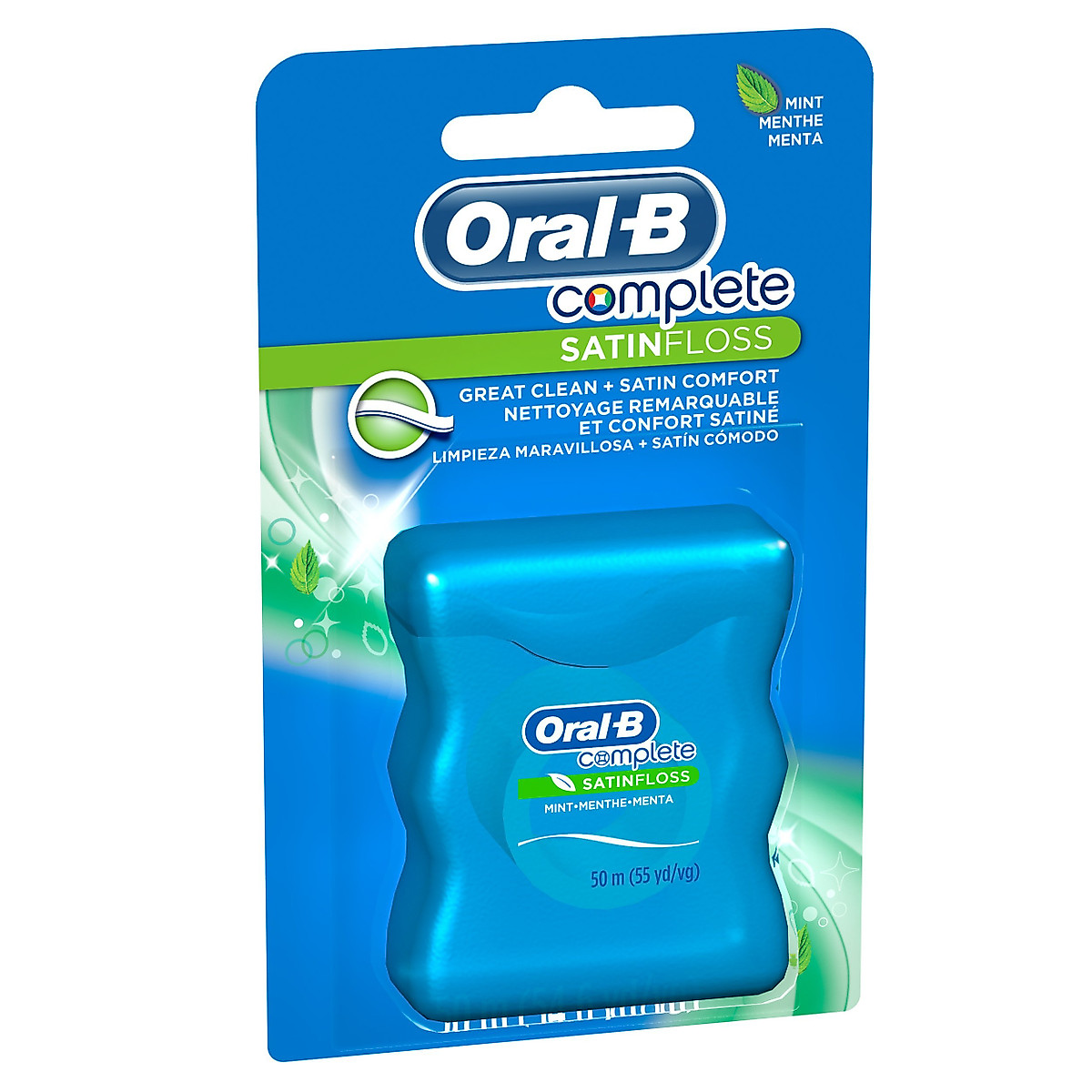 Oral-B 060552 Mint-Flavored Satin Dental Floss 12 pk